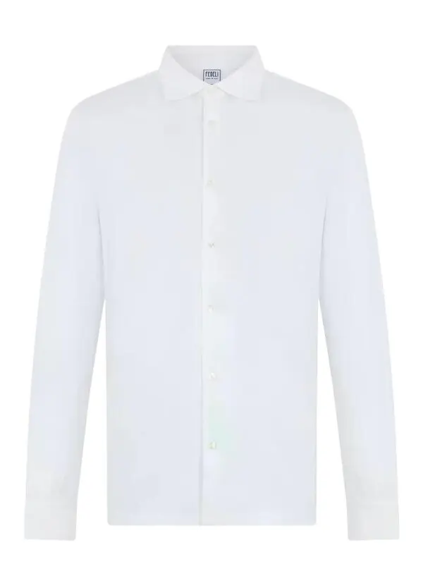 Fedeli Long-sleeve Shirt - White