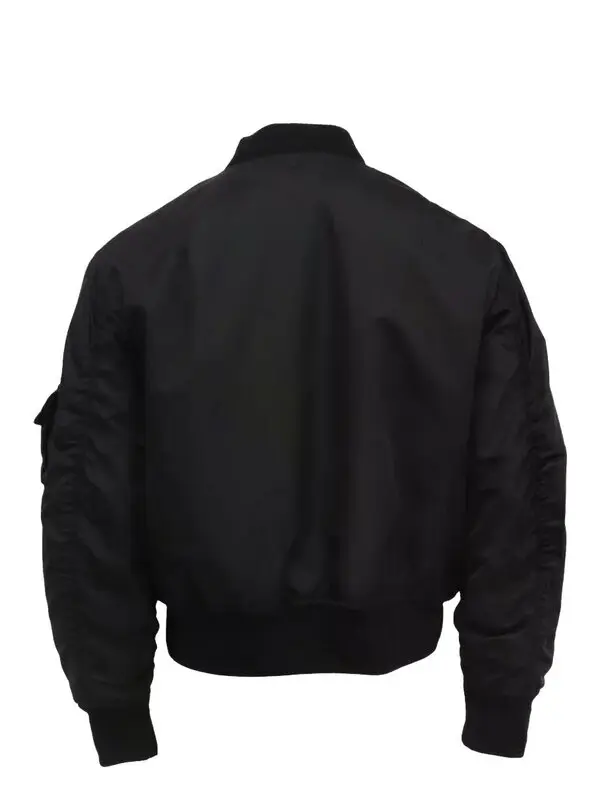 Givenchy Zip-up Bomber Jacket - Black