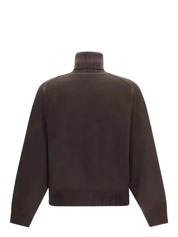 Brunello Cucinelli Cashmere Turtleneck Sweater - Brown