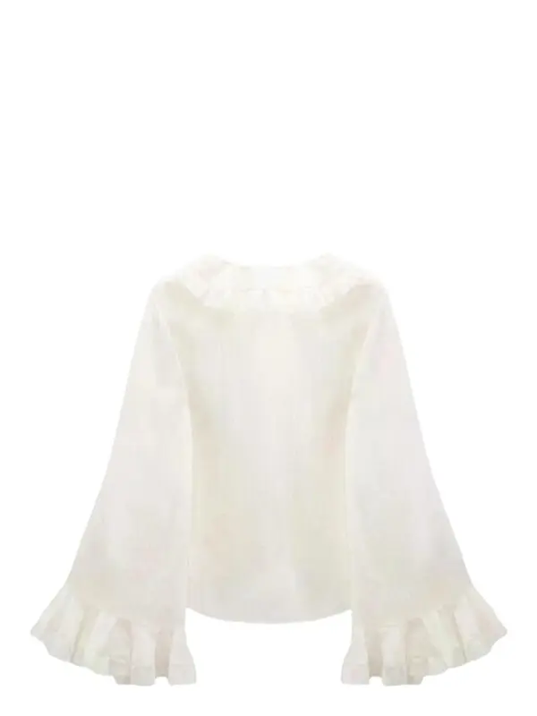 Dorothee Schumacher Ruffled-detail Blouse - Neutrals