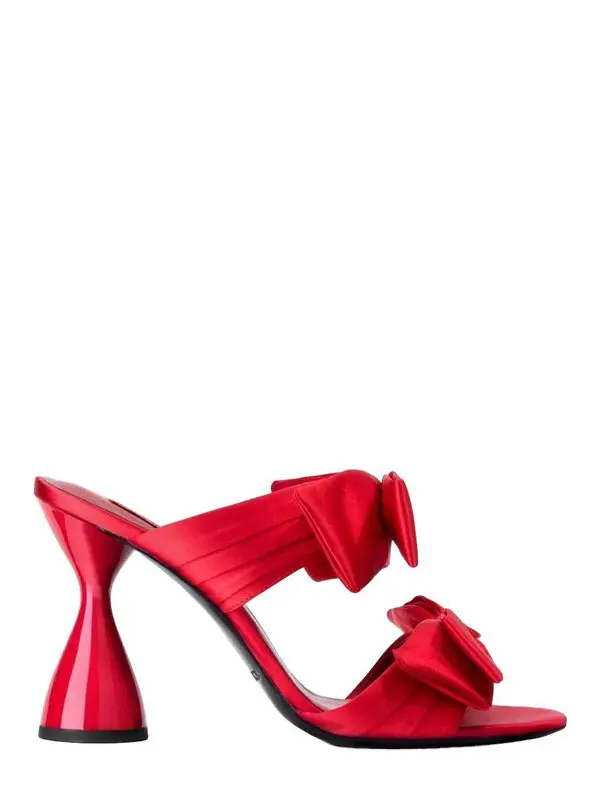 SIMONMILLER Bow Verner Sandals - Red