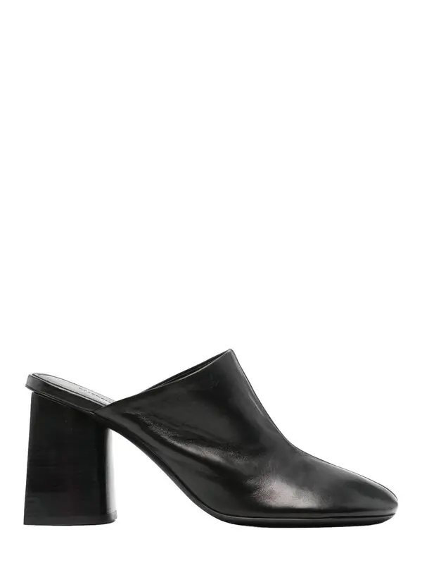 Balenciaga 80mm Glove Mules - Black