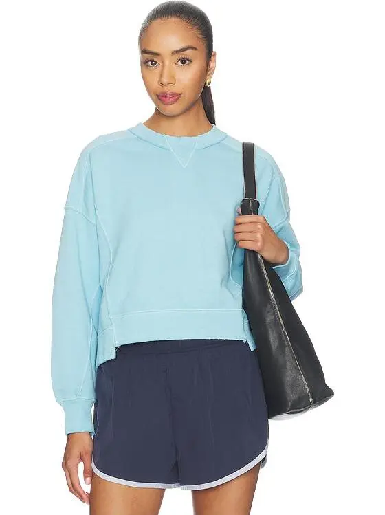 Free People Intercept Pullover - Blue