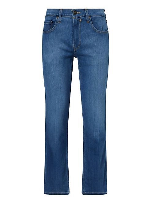 Paige Normandie Straight-leg Denim Jeans - Carrick