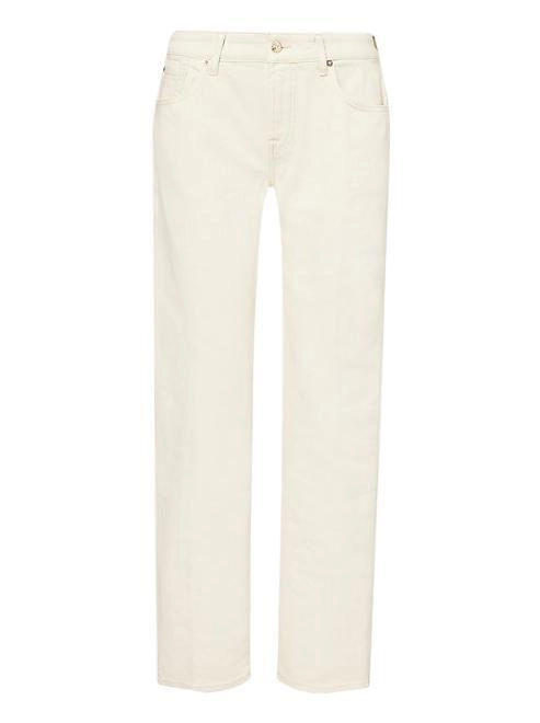 7 For All Mankind Calie Straight-leg Denim Jeans - Moondust