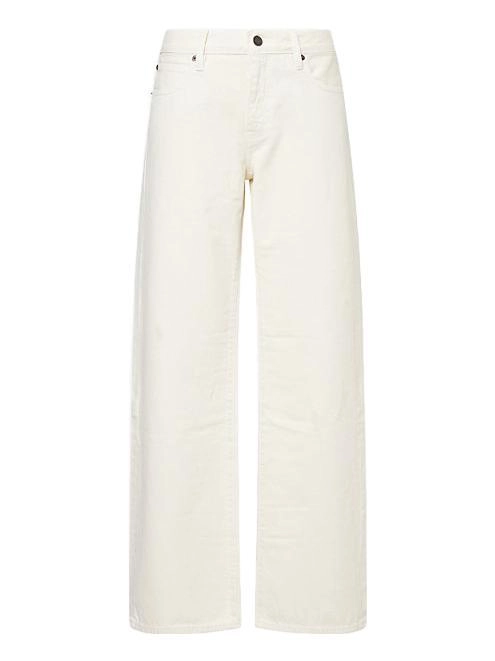 FRAME The Lowkey Saturday Cotton Denim Jeans - Shell