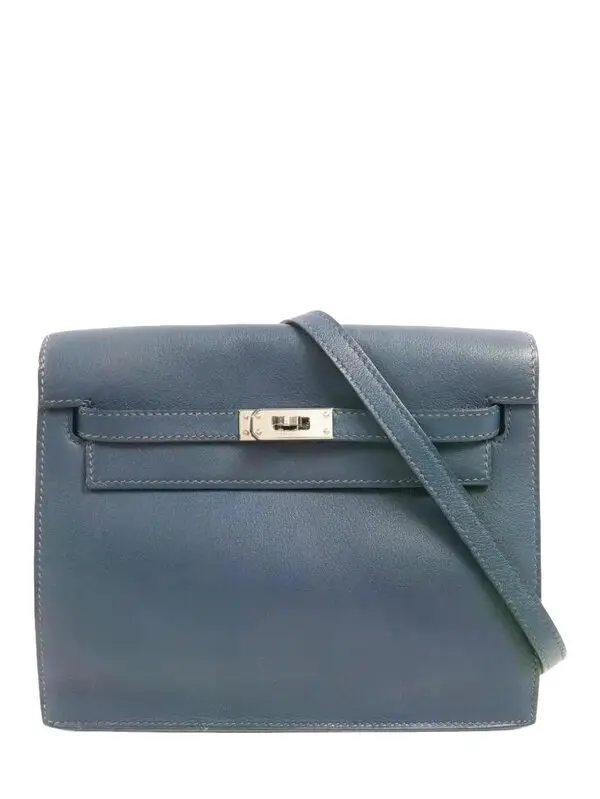 Hermès Kelly Dance Shoulder Bag - Blue