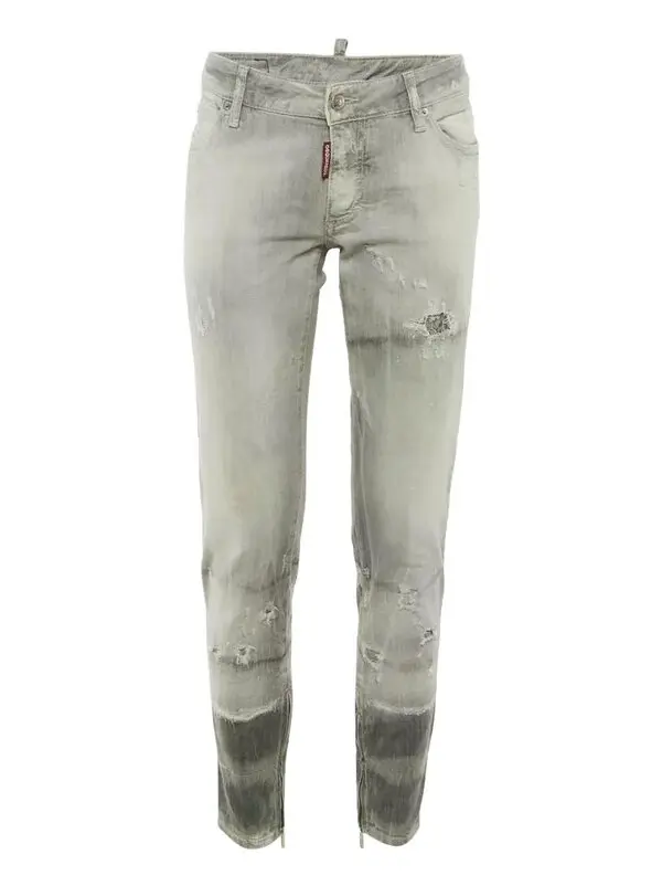 Dsquared2 Distressed Skinny Jeans - Grey