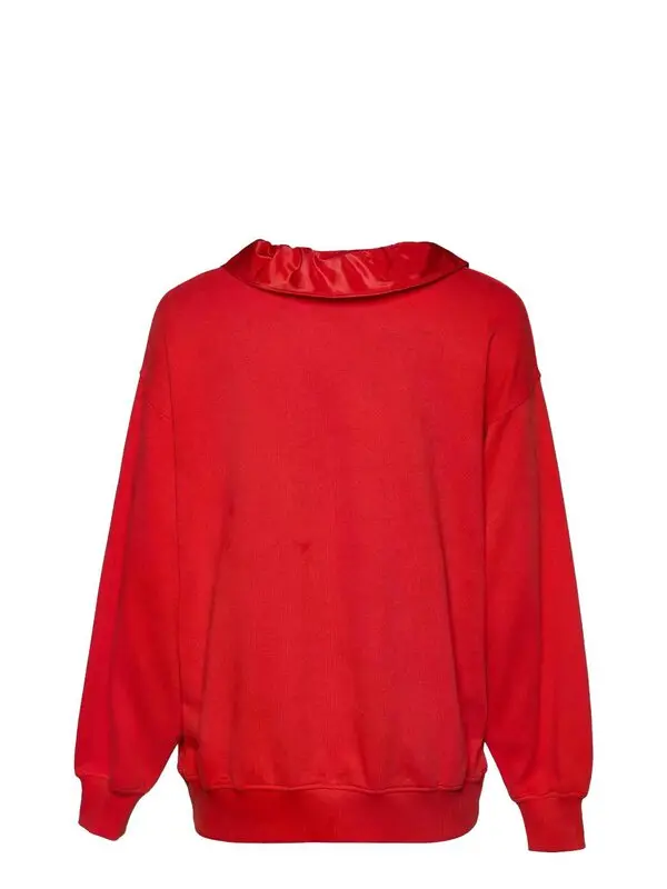 Kenzo Ruffled Sweatshirt - Red