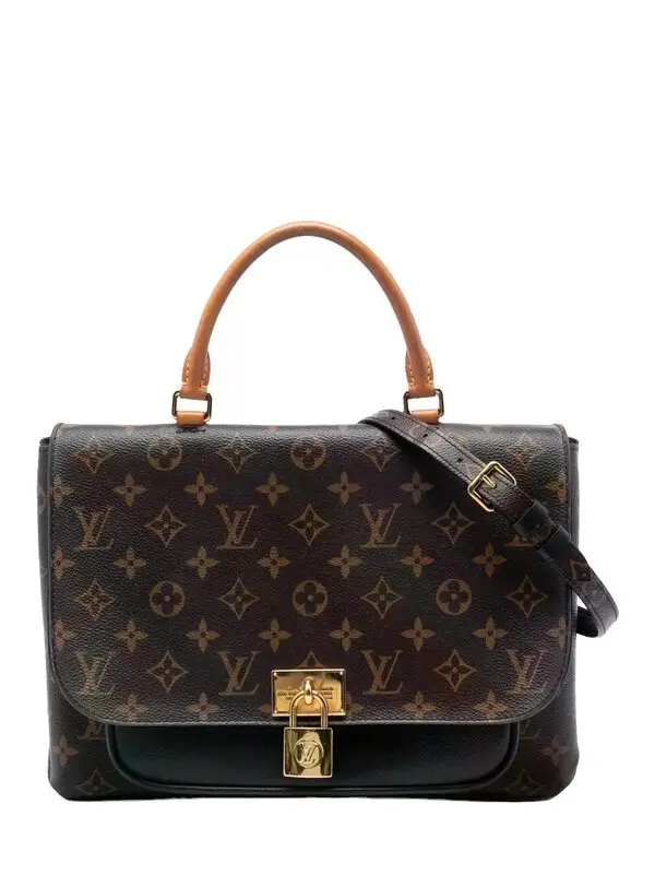 LOUIS VUITTON Monogram Vaugirard Satchel - Brown