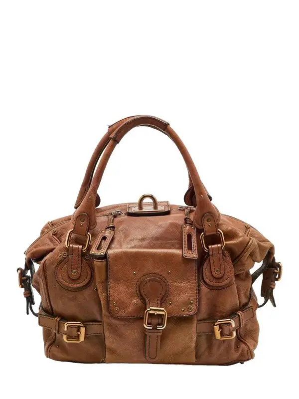 Chloé Medium Paddington Buckle-detail Tote Bag - Brown