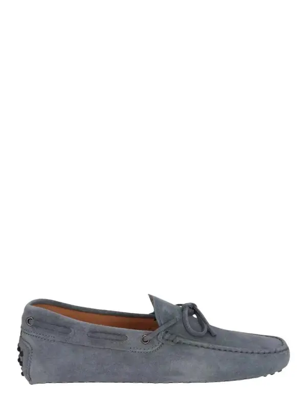 TOD'S Bow-detail Boat Shoes - Blue