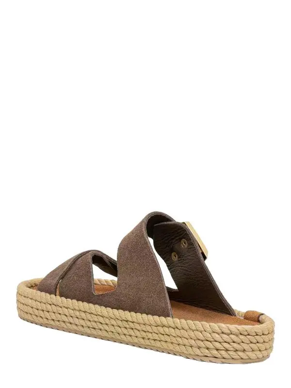 BOHONOMAD Buckle-fastening Rope-detail Espadrilles - Brown