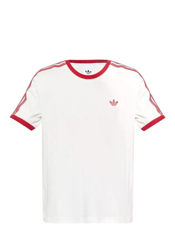 Adidas Drop Needle Embroidered-logo T-shirt - White