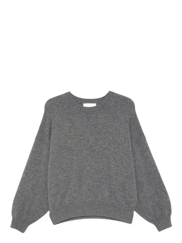 LISA YANG Veira Crew-neck Sweater - Grey