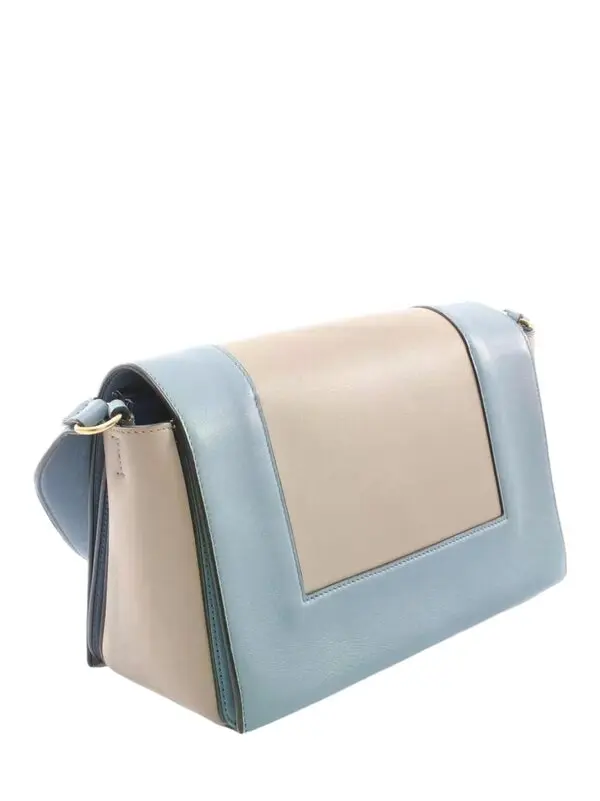 Celine 2000s Medium Frame Shoulder Bag - Blue