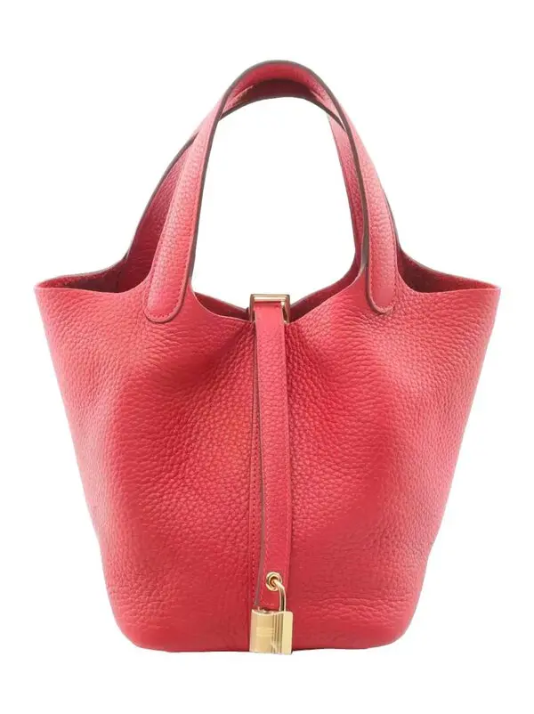 Hermès Picotin Lock Handbag - Red