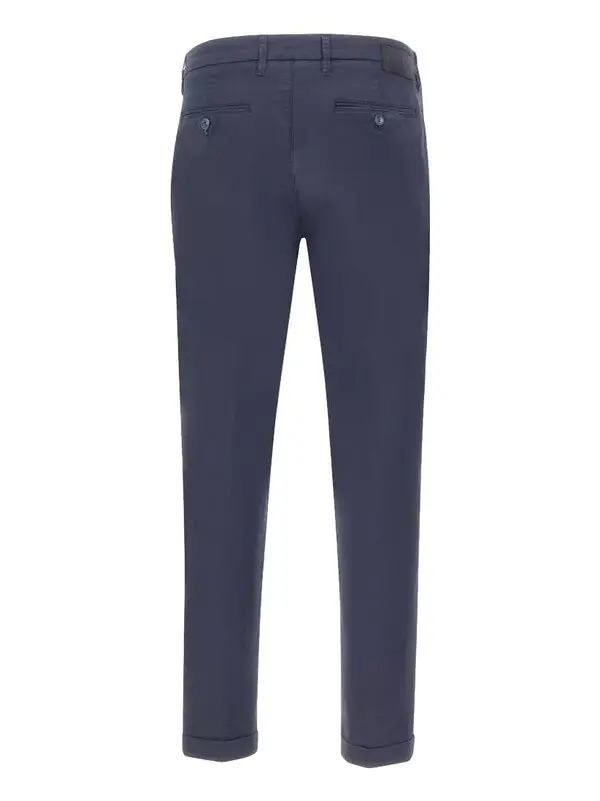 RE-HASH Mucha Slim-fit Chino Trousers - Blue