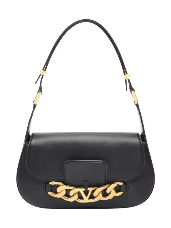 Valentino Garavani Vlogo Shoulder Bag - Black