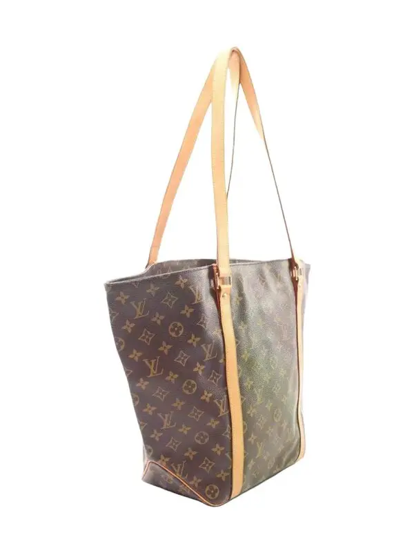 LOUIS VUITTON Monogram Canvas Tote Bag - Brown