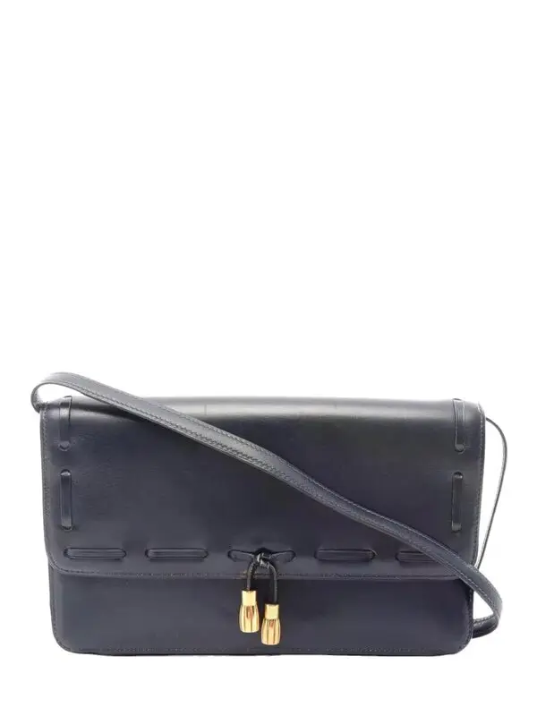 Hermès 1982 Tassel Shoulder Bag - Blue