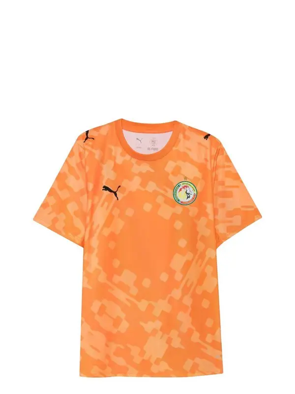 PUMA Salehe Bembury X Senegal Logo-patch T-shirt - Orange
