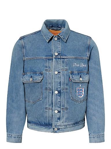 LEVI'S X World Cup England Football Type Ii Denim Trucker Jacket - Multi