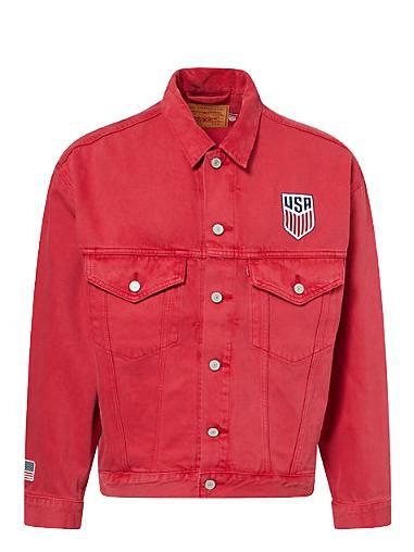 LEVI'S X World Cup Usa Soccer Type Iii Denim Trucker Jacket - Multi
