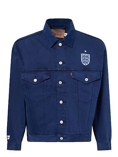 LEVI'S X World Cup England Football Type Iii Denim Trucker Jacket - Multi