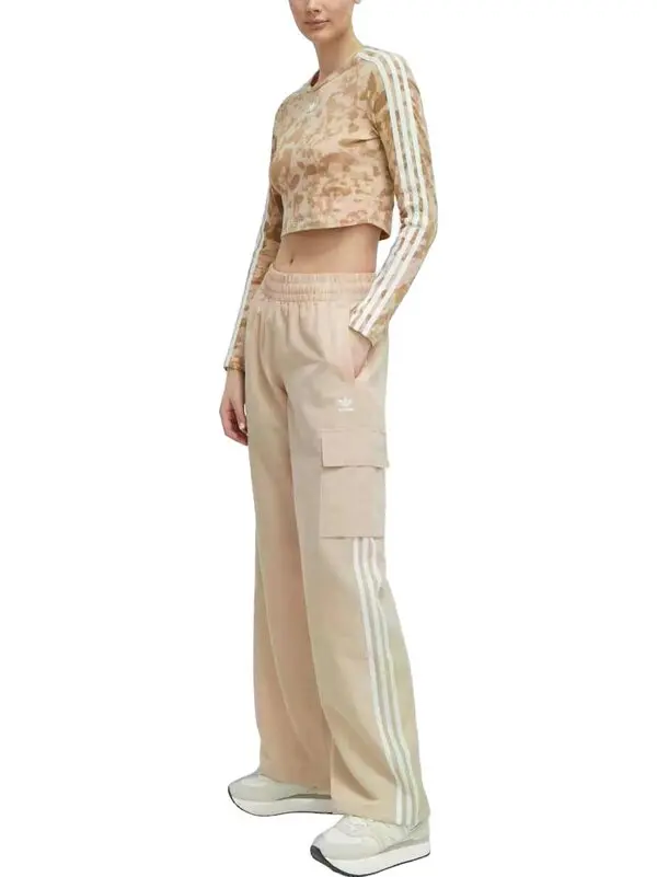 Adidas Adicolor 3-stripes Cargo Track Pants - Neutrals
