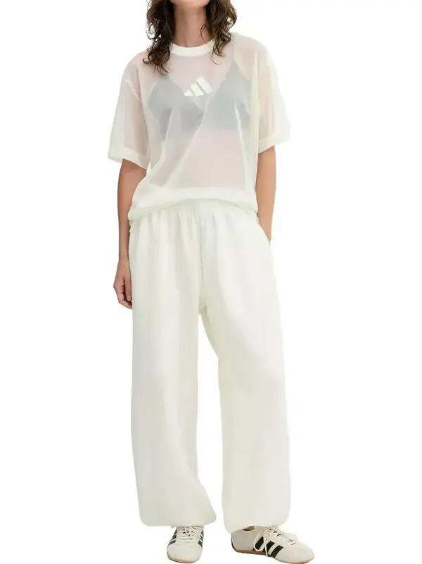 Adidas Soft Lux Track Pants - Neutrals
