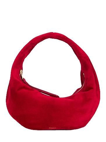 Khaite Olivia Mini Hobo Bag - Ruby