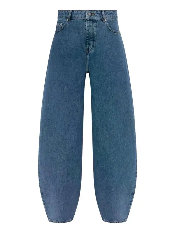 BY MALENE BIRGER Dallas Curved Leg Jeans - Blue