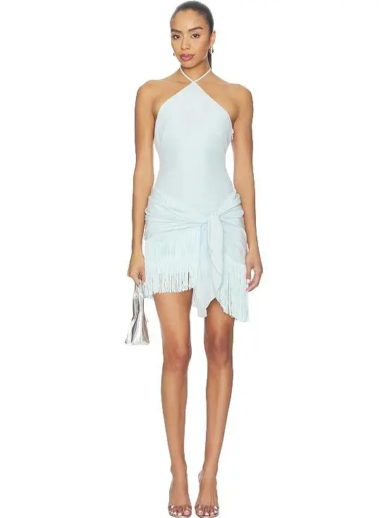 LOVERS AND FRIENDS Silvia Mini Dress - Blue
