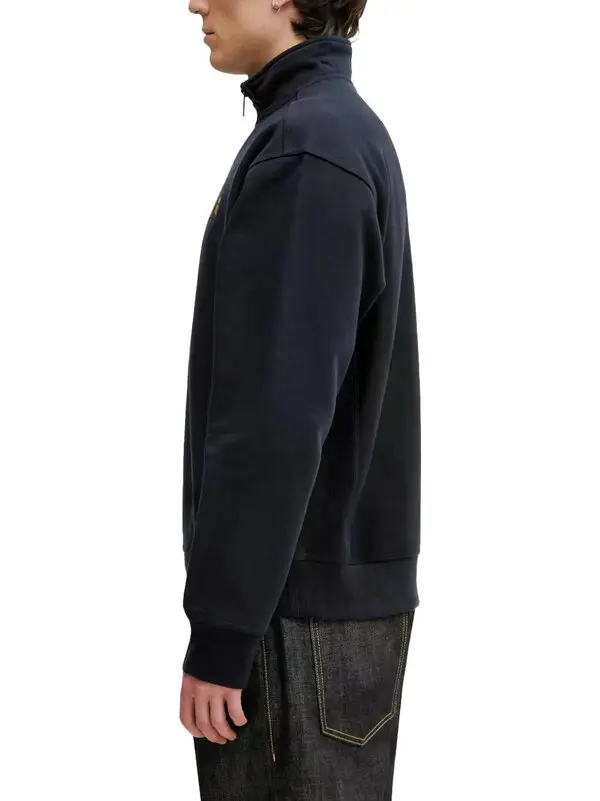 Carhartt Work In Progress American Script Half-zip Sweatshirt - Blue