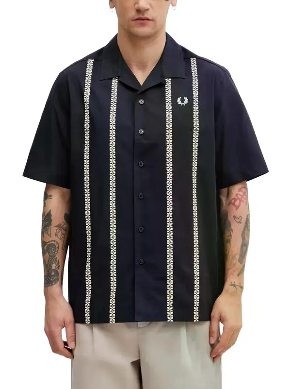 Fred Perry Short-sleeve Shirt - Blue