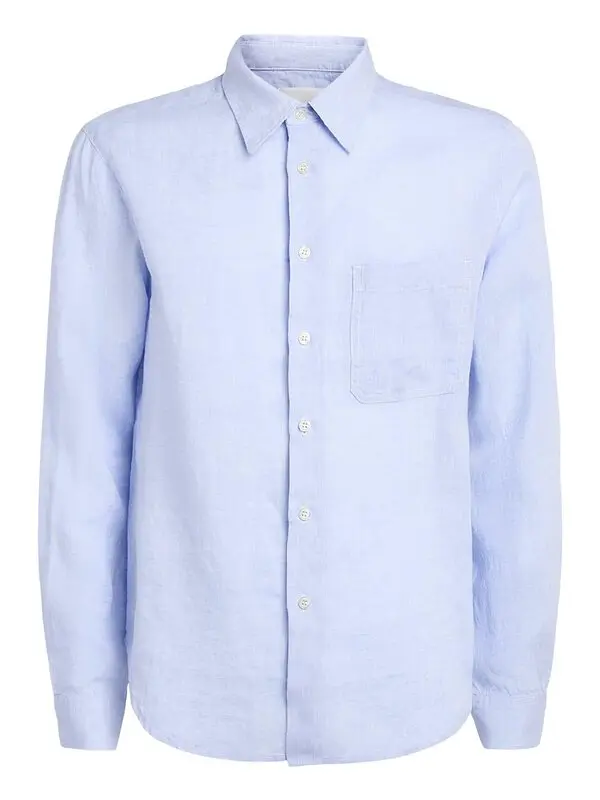 Citizens Of Humanity Linen Shirt - Blue