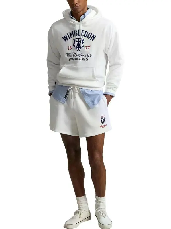 Polo Ralph Lauren Wimbledon Embroidered Hoodie - White