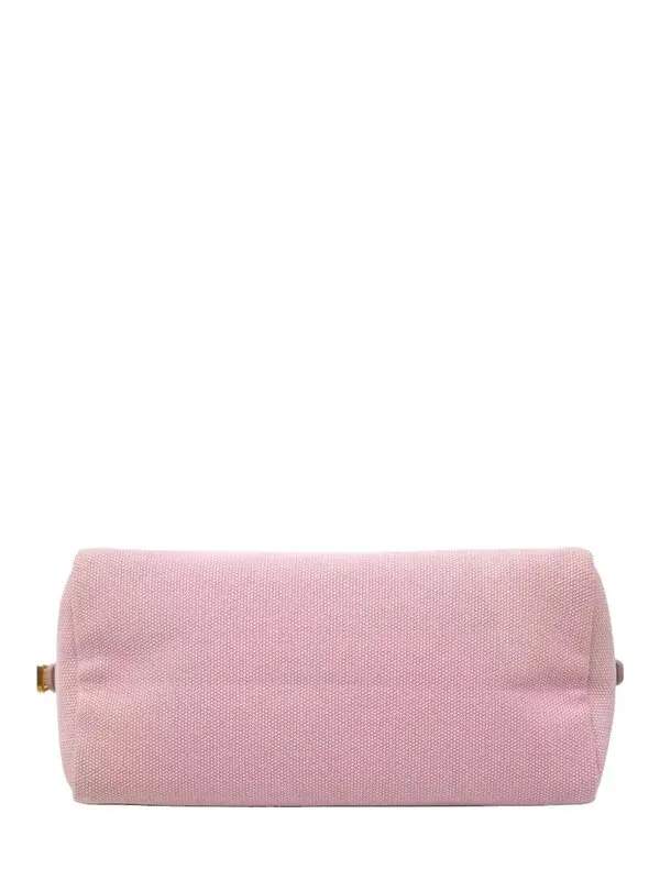 Prada Canvas Canapa Logo Pouch - Pink