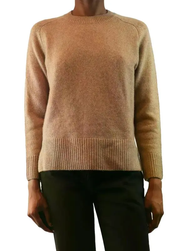 Extreme Cashmere Cashmere Crew Neck Raglan Sleeve Sweater - Neutrals