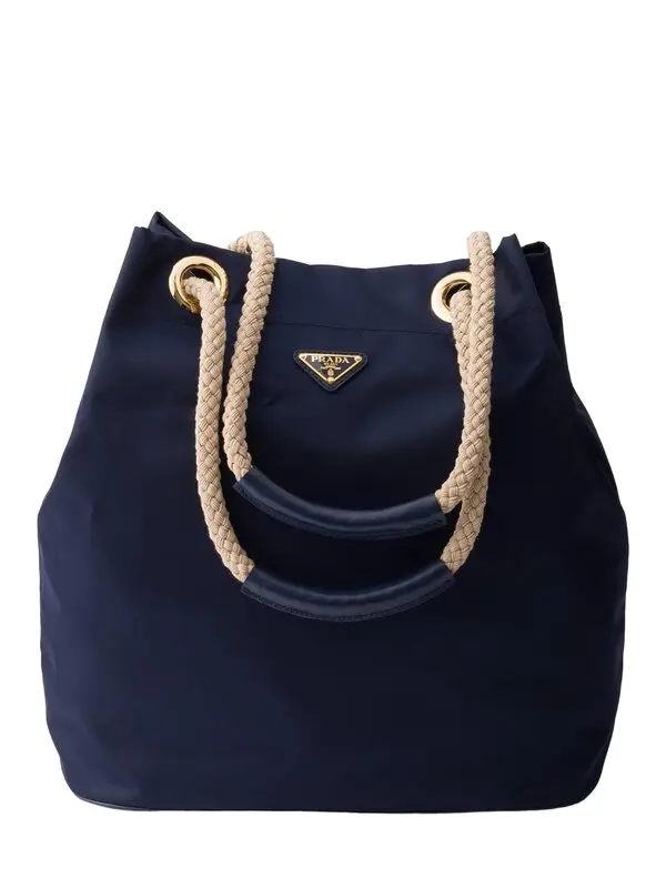 Prada Re-nylon Mariner Bucket Bag - Blue