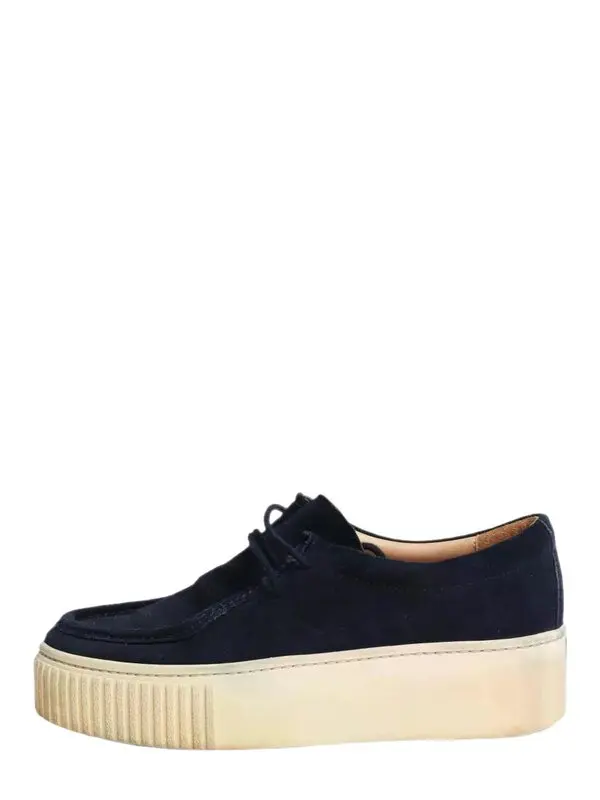 Hermès Platform Lace-up Shoes - Blue