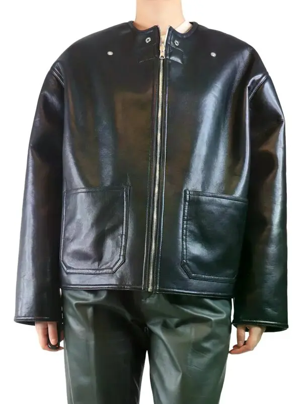 Nanushka Reversible Zip-fastening Jacket - Black