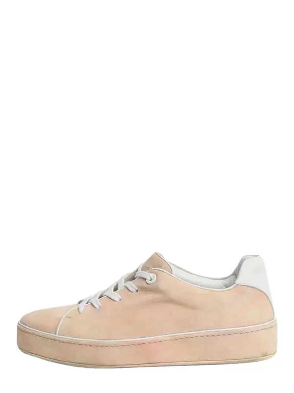 Loro Piana Suede Low Top Sneakers - Neutrals