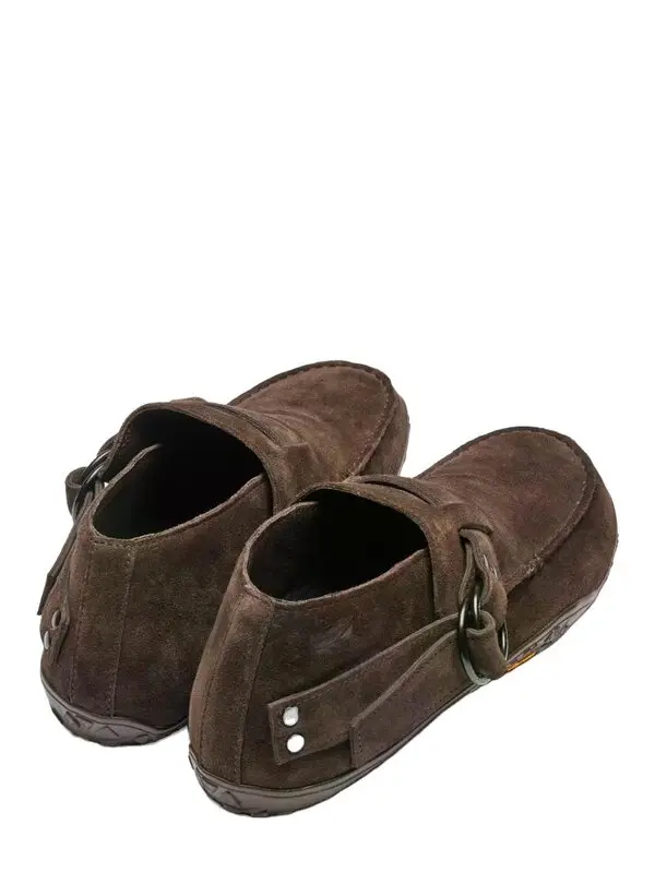 Suicoke Buckle-detail Sneakers - Brown