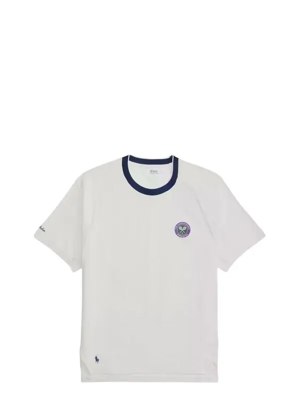 Polo Ralph Lauren Raglan Sleeve Custom Slim Fit T-shirt - White
