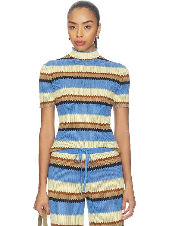 Guest In Residence Palazzo Top - Multi