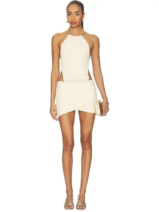 TIGER MIST Evanna Mini Dress In . Also - Ivory