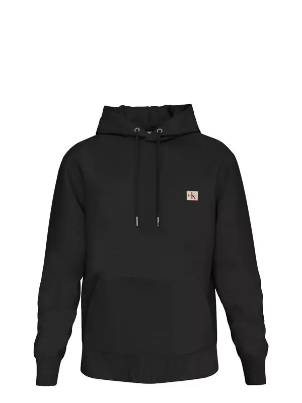 Calvin Klein Patch Hoodie - Black