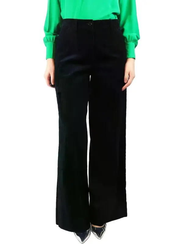 ME+EM Navy Corduroy Trousers - Blue